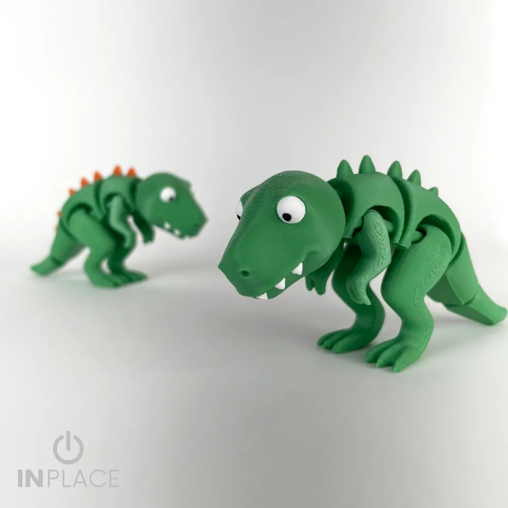 3d printed Tyrannosaurus rex toy model, children's toy model, shark ...