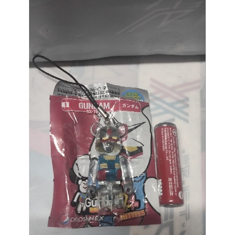 Transparent bearbrick gundam model keychain | Shopee Malaysia
