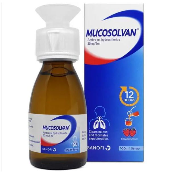Mucosolvan cough suppressant syrup 30mg/5ml 100ml Singapore | Shopee ...