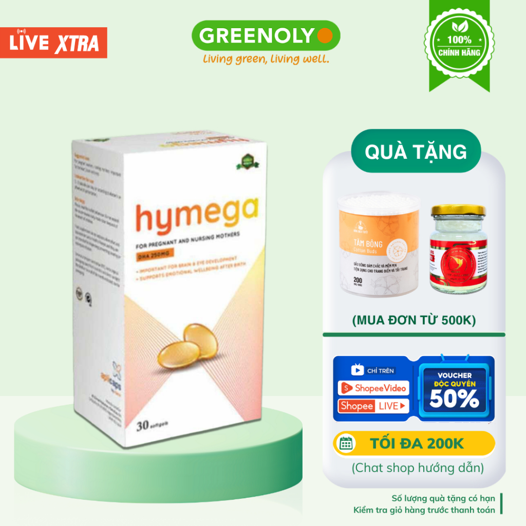 Aplicaps Hymega pure EU DHA pills supplement high DHA, EPA, vitamin E ...