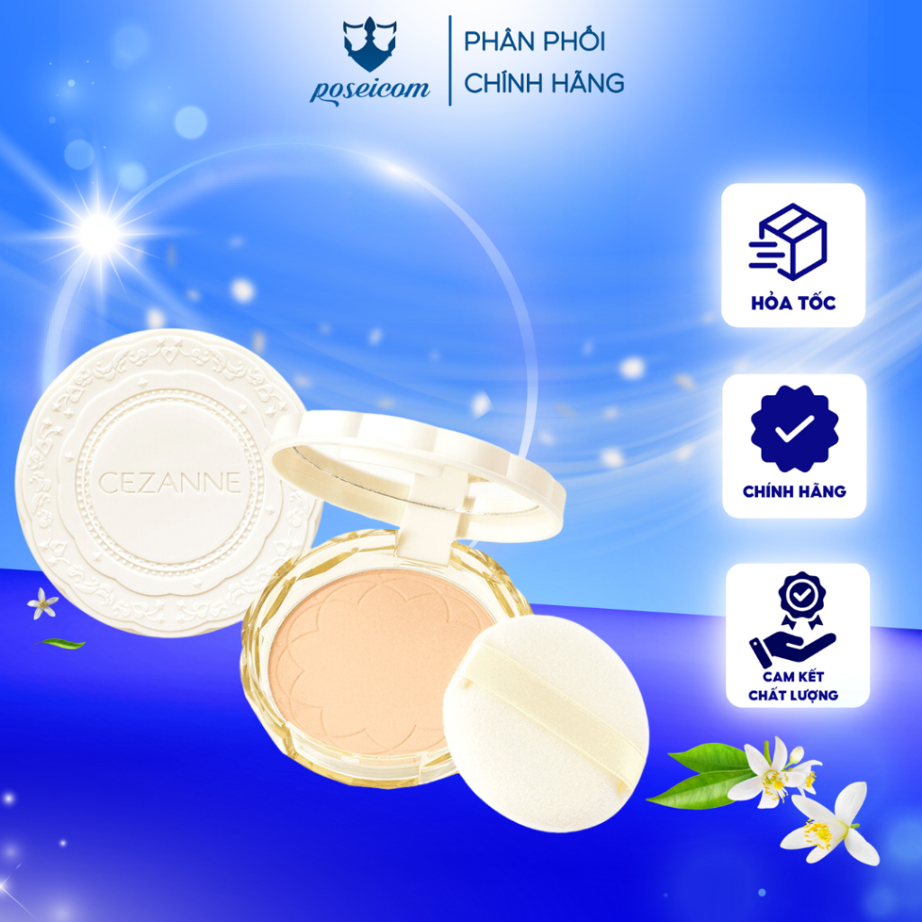 Cezanne UV Silk Cover Powder Japan super smooth waterproof SPF 50 PA ...