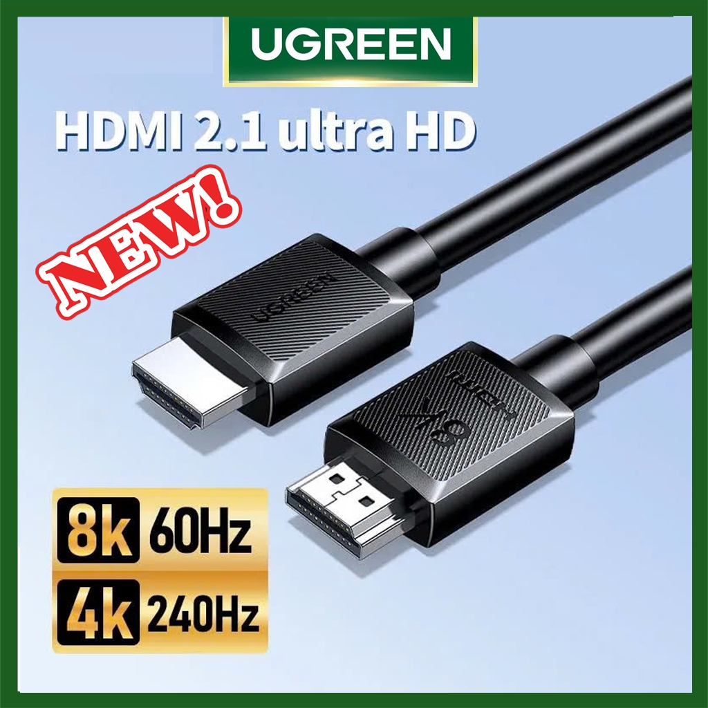 Ugreen HD175 HDMI 2.1 cable with 8k60Hz 4k120Hz resolution, anti-electromagnetic interference ...
