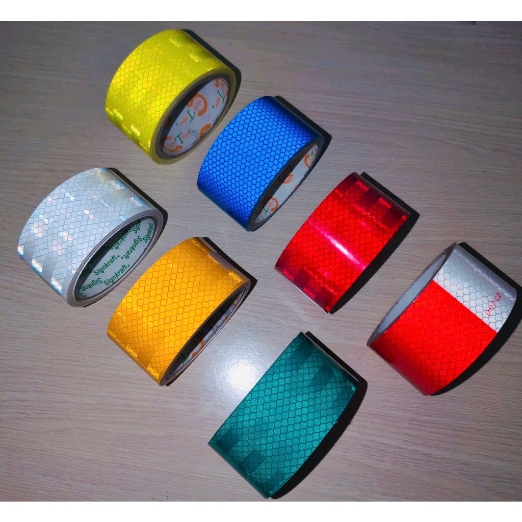 Reflective ADHESIVE TAPE SHOP PHOTOS OF GENUINE EGP TYPE | Shopee Malaysia