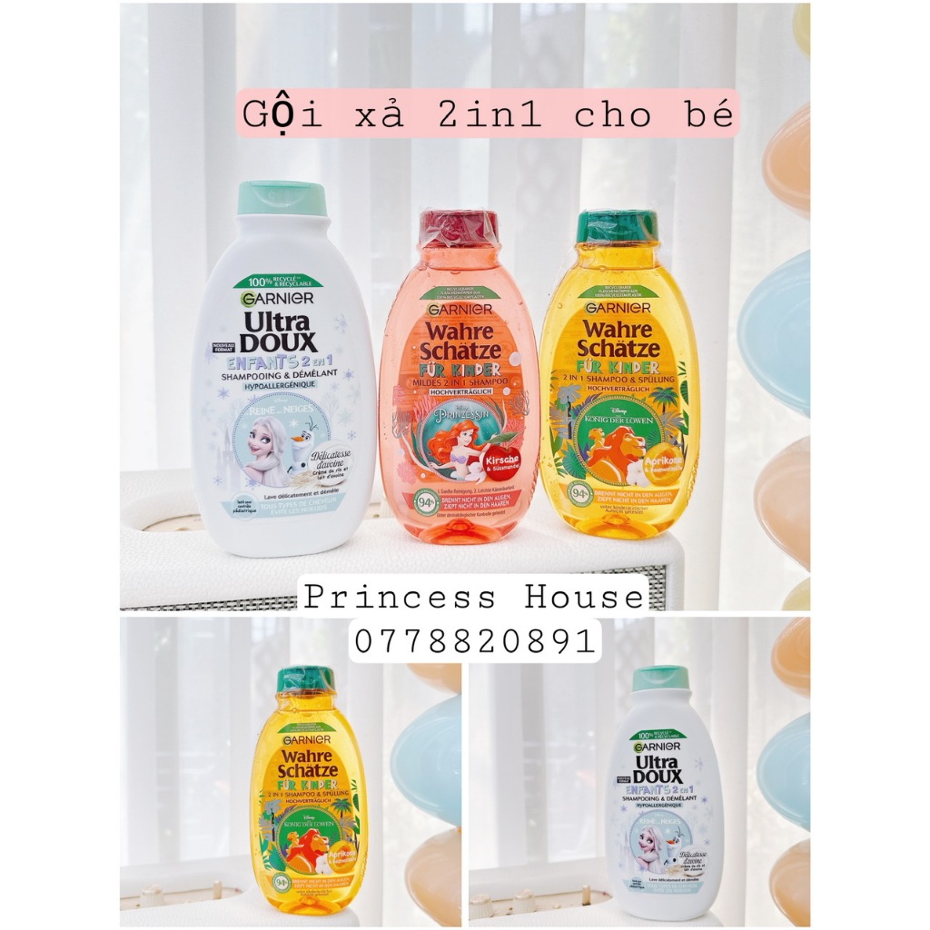 German Baby Shampoo and Conditioner - Garnier 2 in 1 Shampoo and ...
