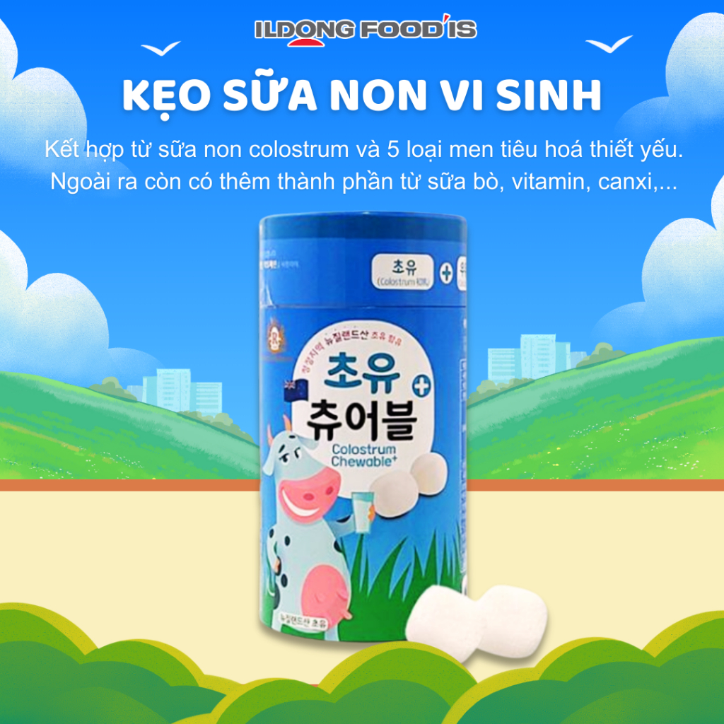 Colostrum Chewable Microbial Colostrum Candy Korean cow's milk flavor ...
