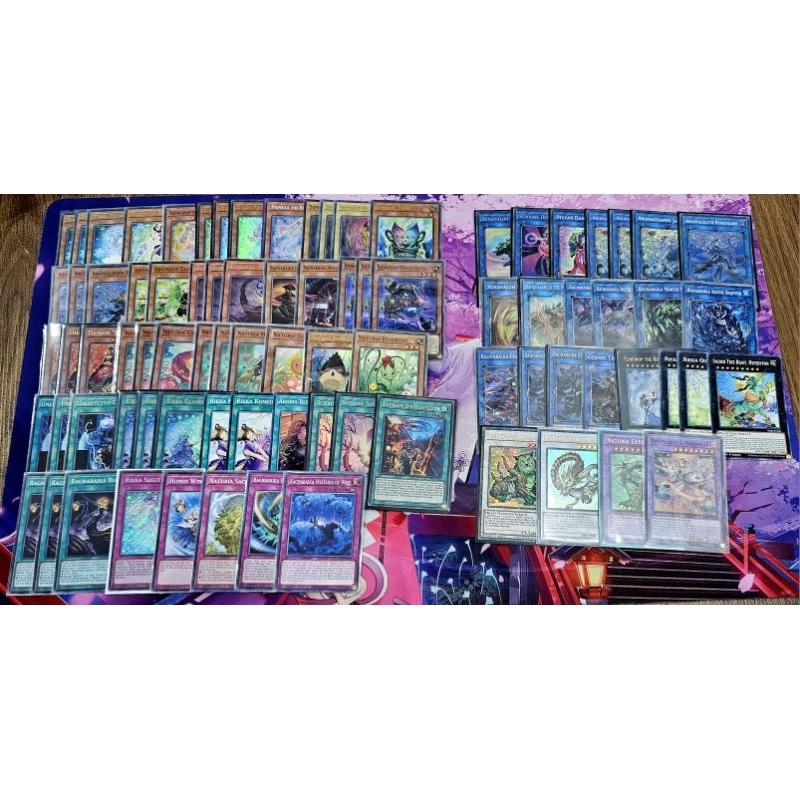 Yugioh Cards : Rikka Ragnaraika Naturia Card Set (TCG / AE) | Shopee ...