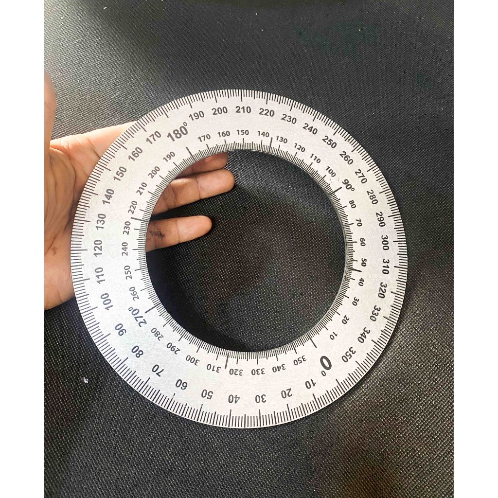Double-sided circular dividing ring, diameter 20cm, inner hole 14cm ...
