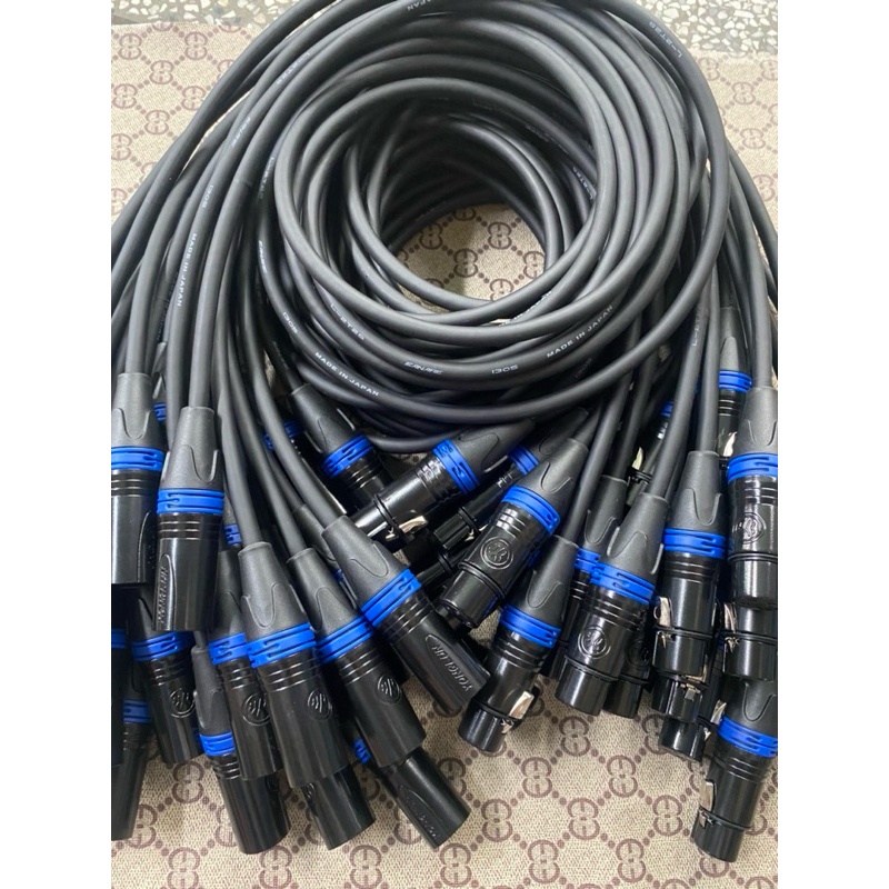 Canare male and female canon cable made in Japan, 1m long, price for 1 ...