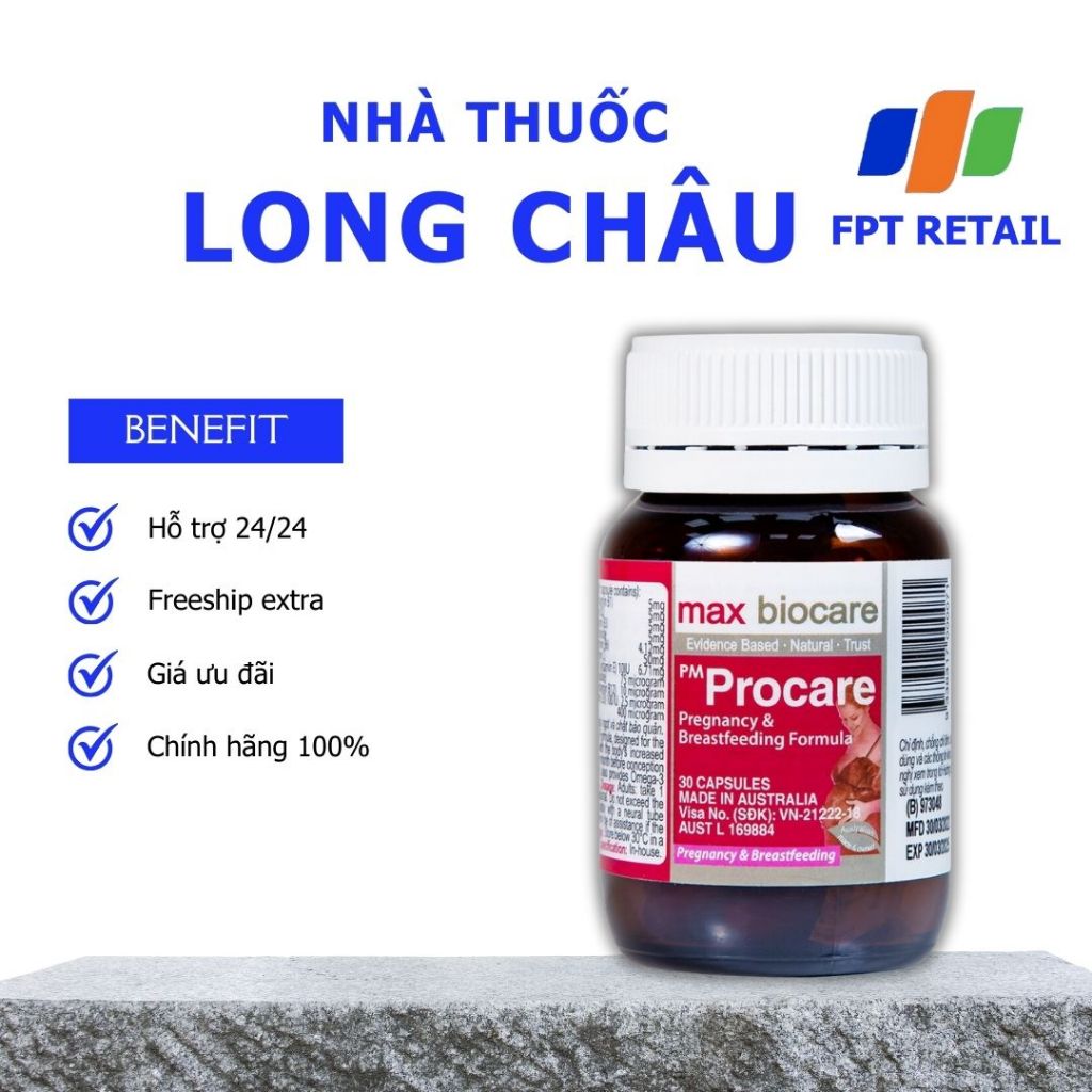 Pm Procare Pregnancy Breastfeeding supplements DHA, EPA, Vitamins and ...