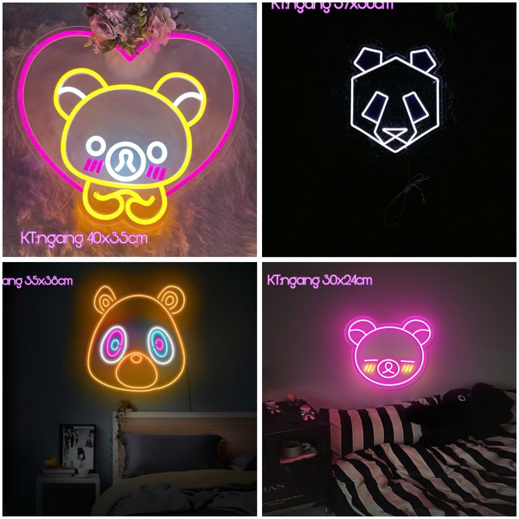 Bear-shaped Led neon | Shopee Malaysia