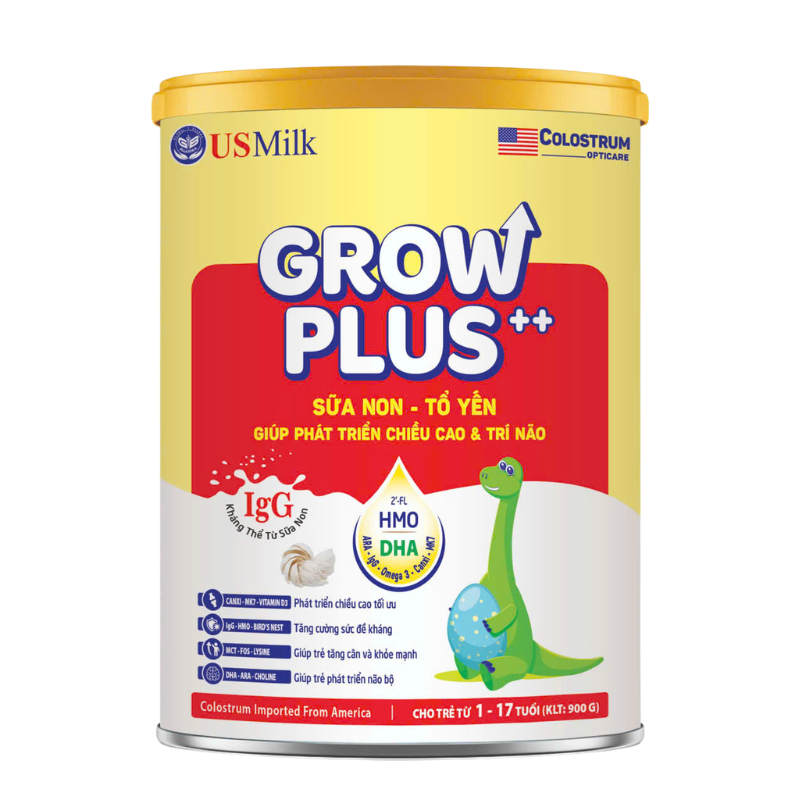 Colostrum Opticare Grow Plus Powdered Milk 900g supports height and ...
