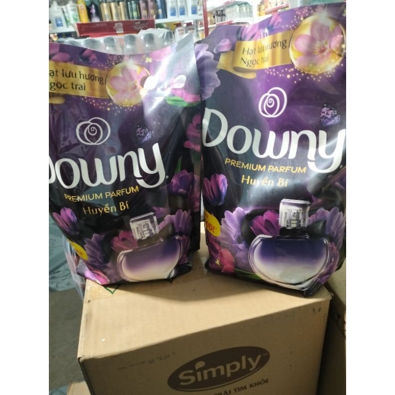 Downy fabric softener with mysterious pearl flavor (3 liter bag ...