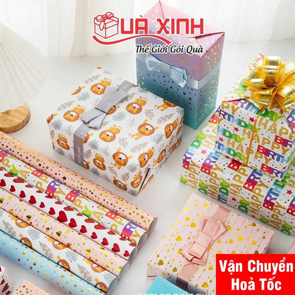 Large Gift Wrapping Paper 58 x 88cm Luxurious, Thick, Vertical Form ...