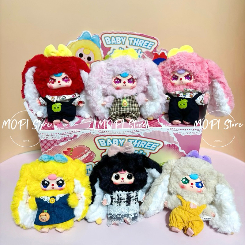 Baby Three Macaron V2 - GENUINE WITH STAMPS - Blind box Blind box ...