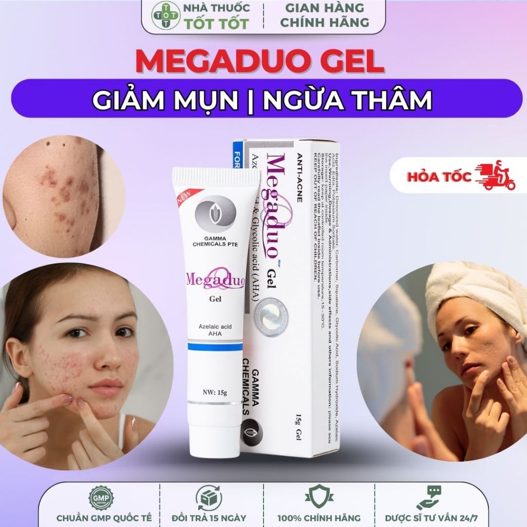 Mega Duo Gamma Acne and Dark Spot Reduction Gel 15g | Shopee Malaysia
