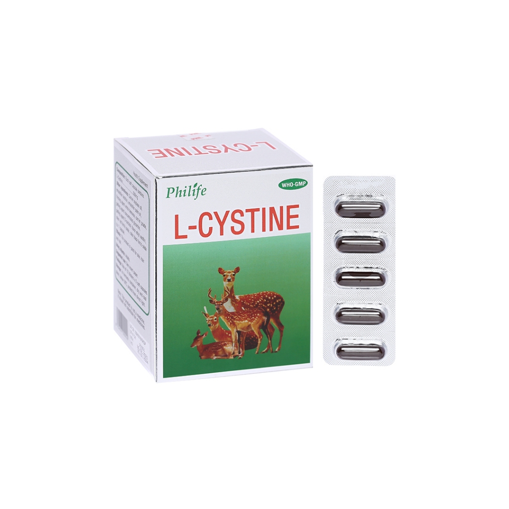 Philife L-Cystine beautifies skin and hair, Pieceg (box of 60 tablets ...