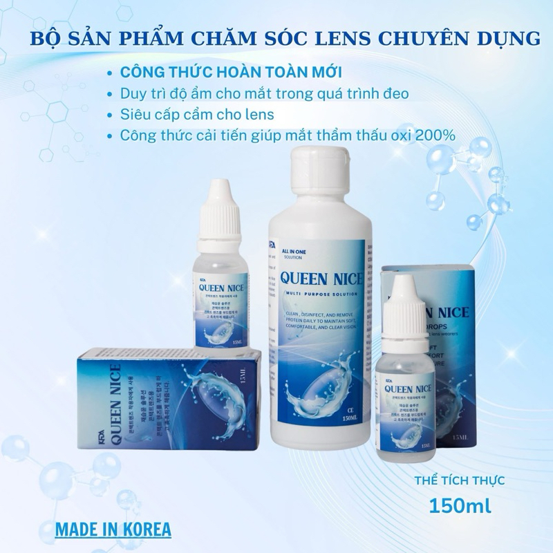 Queen nice premium soaking water and eye drops, newly upgraded version ...