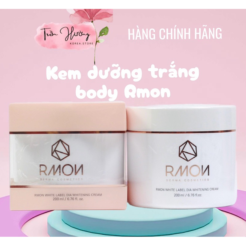 Korean Rmon body whitening cream 200ml [Auth product] | Shopee Malaysia