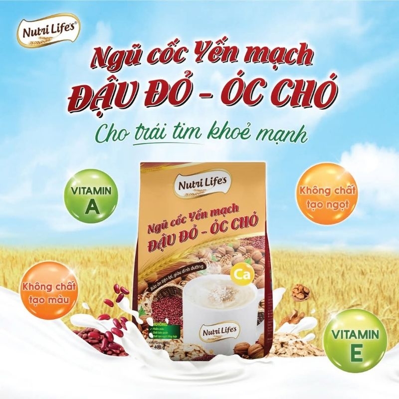 Nutri Lifes Red Beans Walnuts 400g Shopee Malaysia