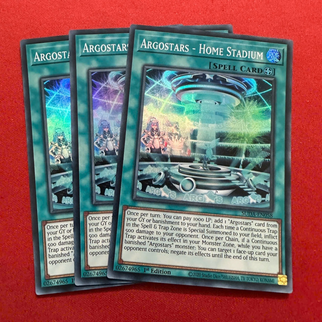 [Original Yugioh Cards] Argostars - Home Stadium | Shopee Malaysia