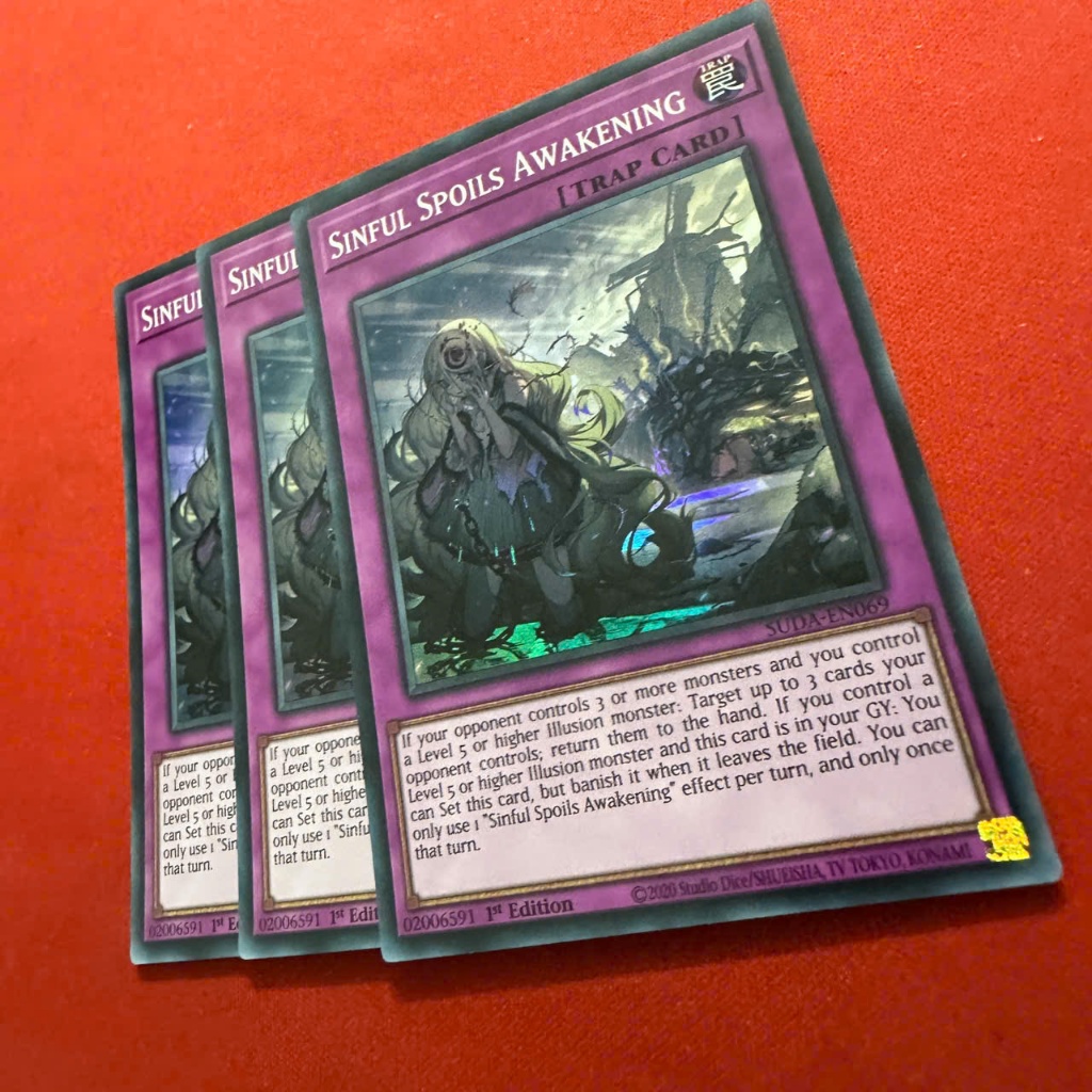 [Original Yugioh Card] Sinful Spoils Awakening | Shopee Malaysia