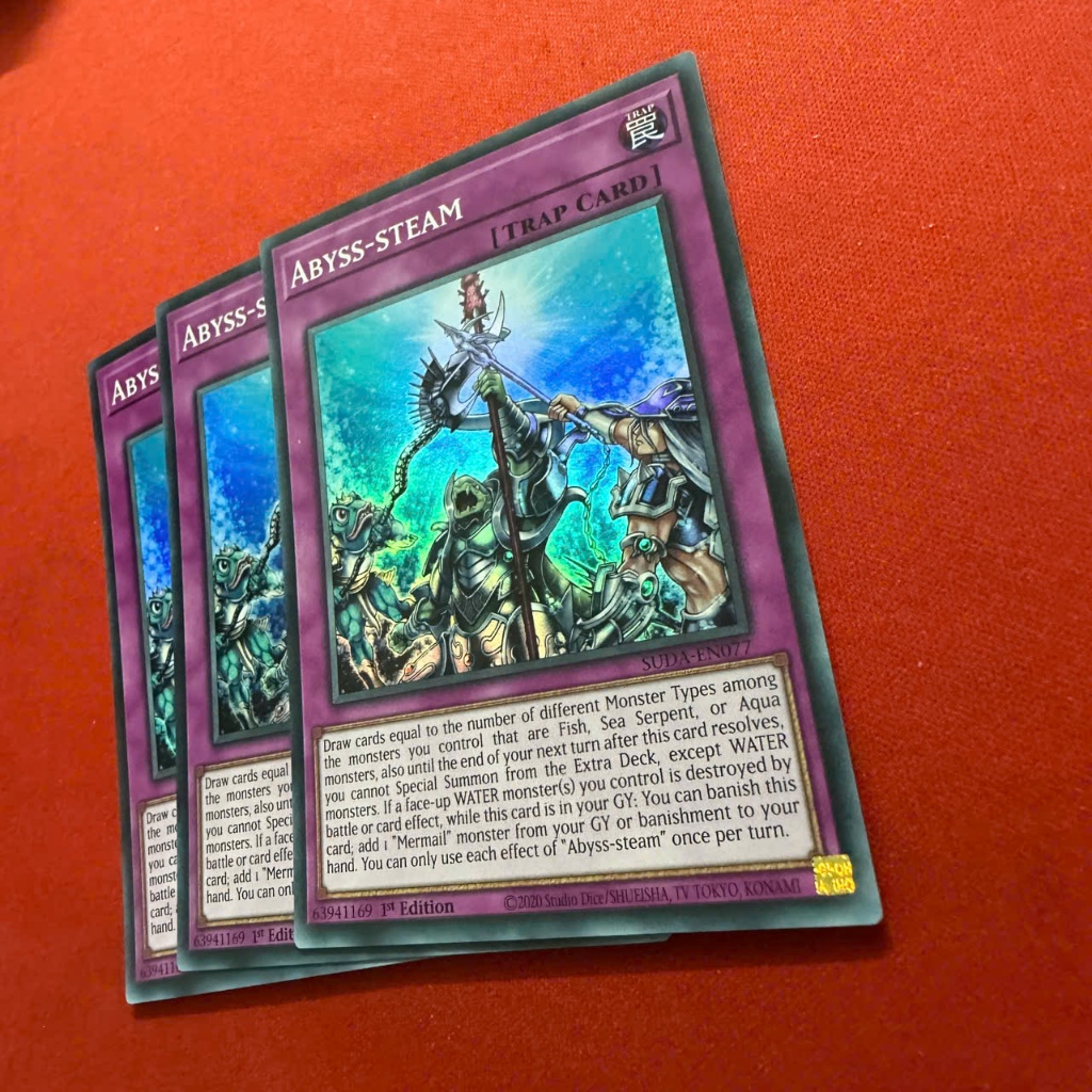 [Original Yugioh Cards] Abyss-steam | Shopee Malaysia
