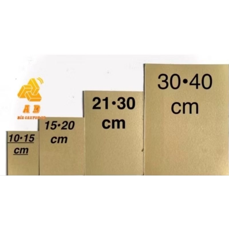 3-layer cardboard for making DIY preschool items in A3, A4, A5 sizes ...