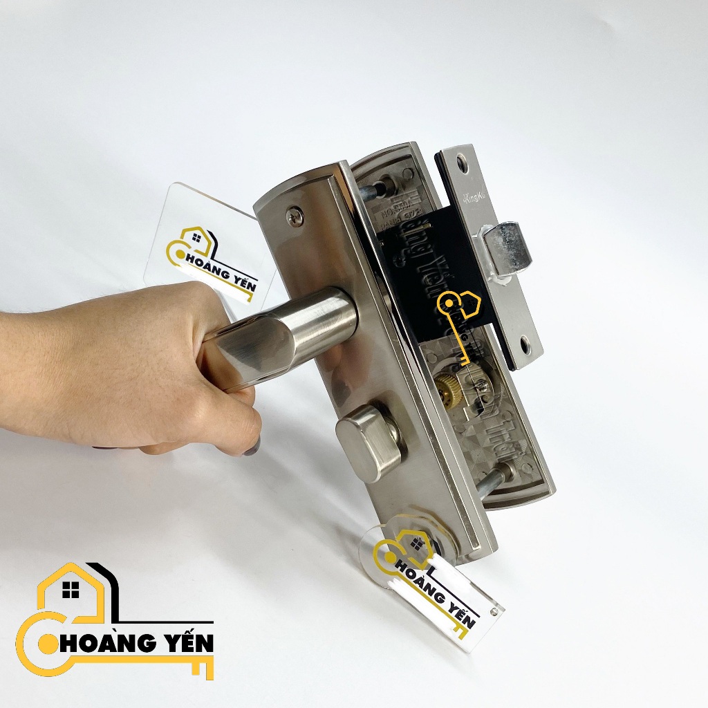 Japanese KingKu Lever Lock for Wooden Doors, Pine Room Doors, Toilet ...