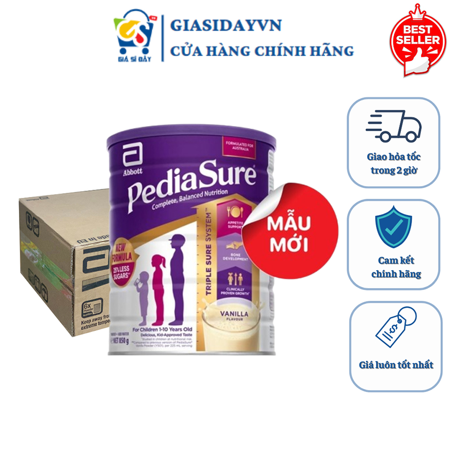 [HSD 2026] [CASE] PediaSure Australian Milk Vanilla Flavor Purple Lid ...