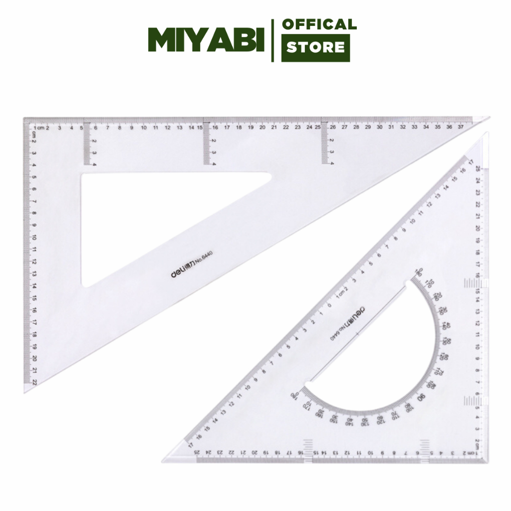 Deli 6440 38cm technical drawing ruler set, technical drawing ruler set ...