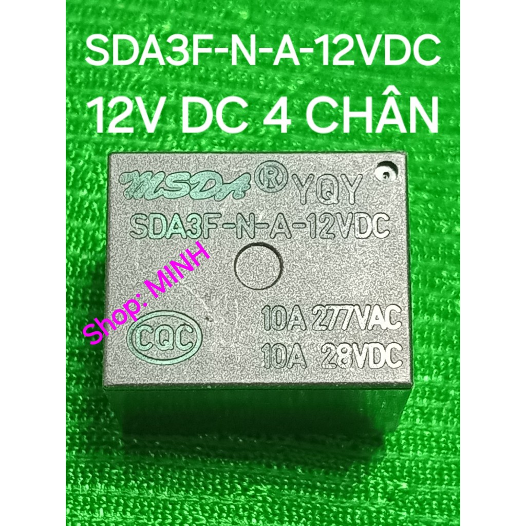 12v 4-pin electronic rice cooker relay SDA3F-N-A-12VDC – 12V DC ...