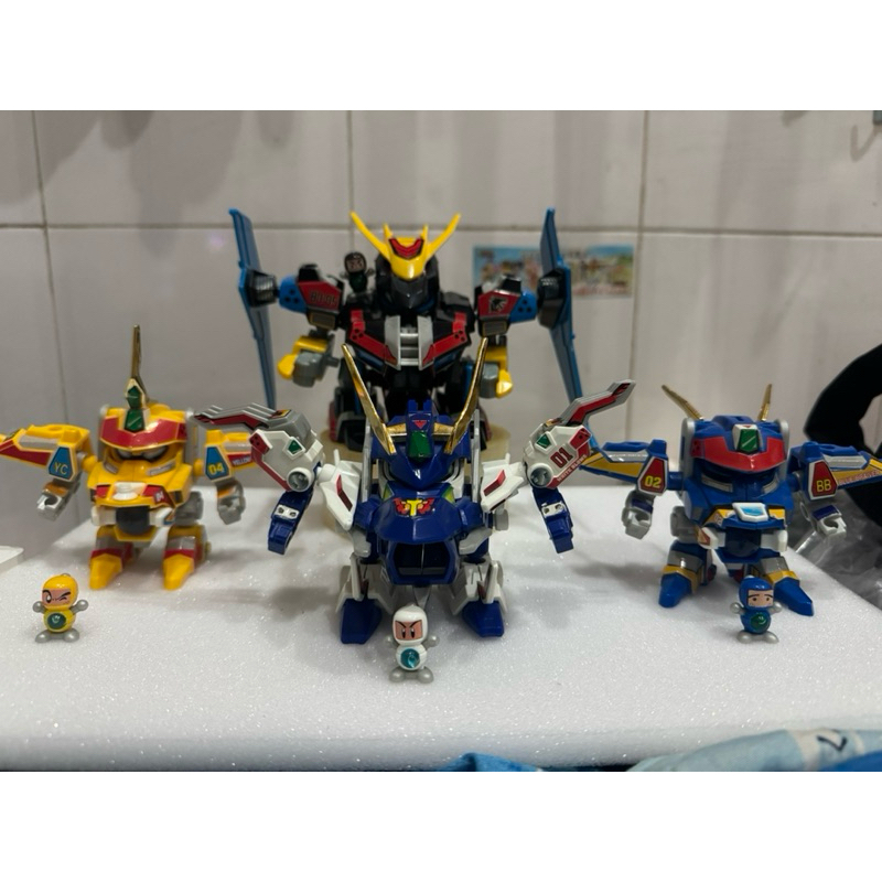 (2nd) Genuine Bomberman B daman Bakugaiden Ball Shooting Robot Set ...
