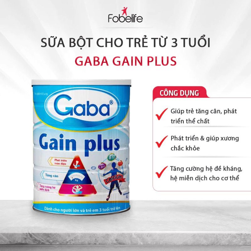 Gain Plus Powdered Milk Nutritional supplement for children over 3 ...