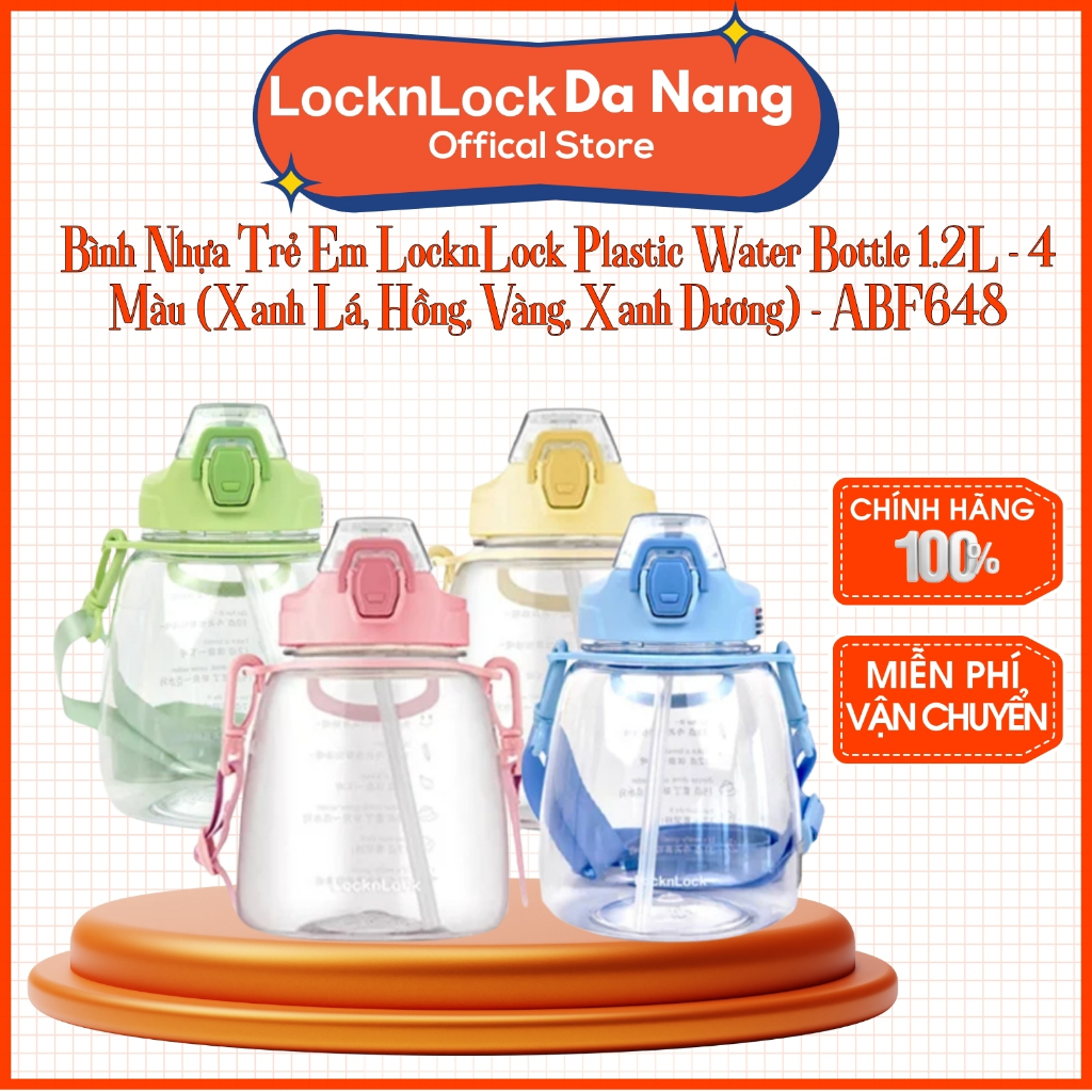 Locknlock Plastic Water Bottle BPA Free Children's Plastic Water Bottle ...