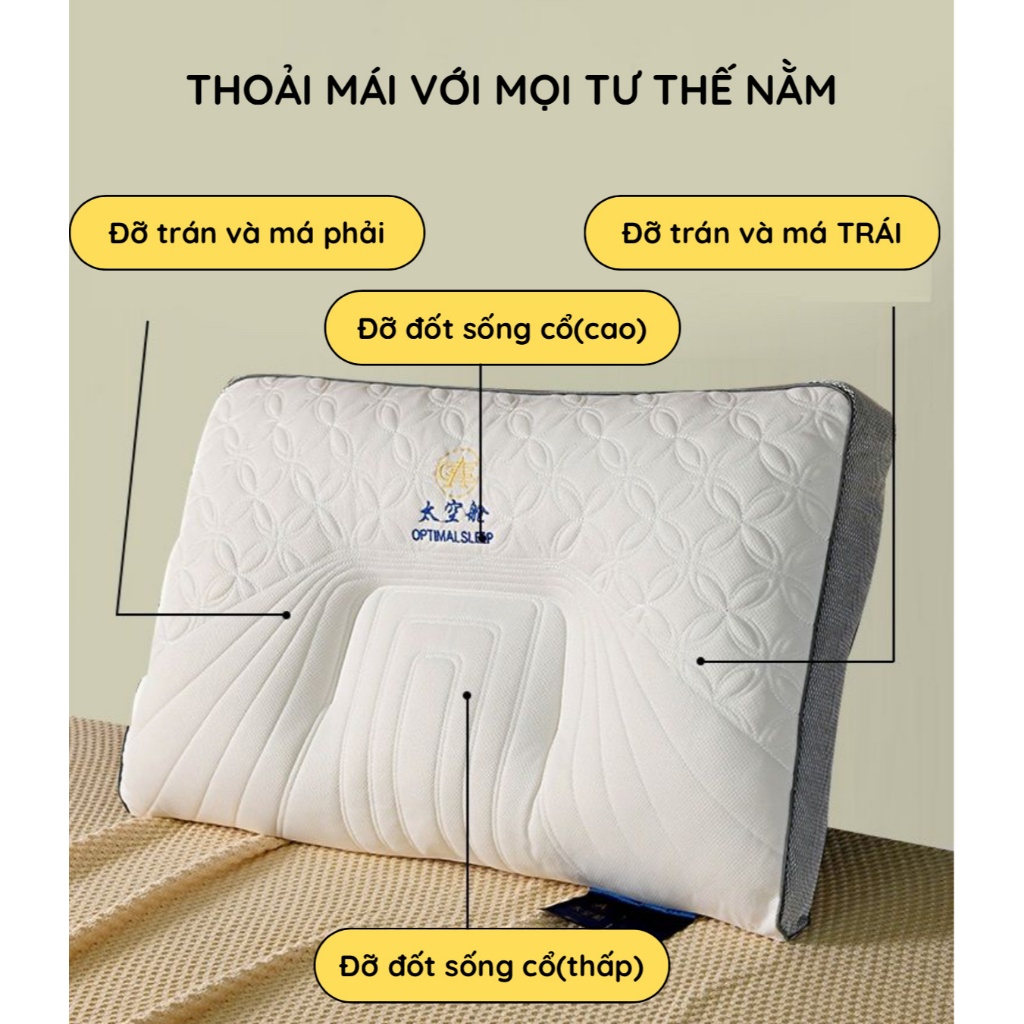 Ergonomic Spa Massage Pillow prevents neck and shoulder pain and ...