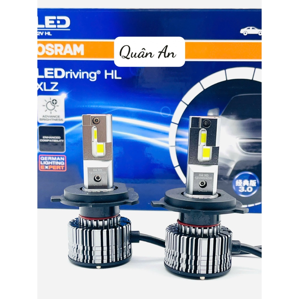 Combo of 02 genuine Osram 40W 12v H4/H19 Ledriving HL Gen 2 LED headlights/underbody lights for ...