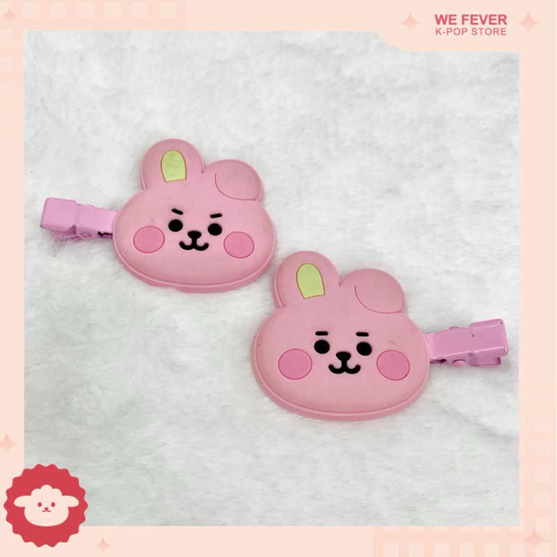 Bt21 COOKY | Cute official Cooky BT21 BTS hair clip Set, used for ...