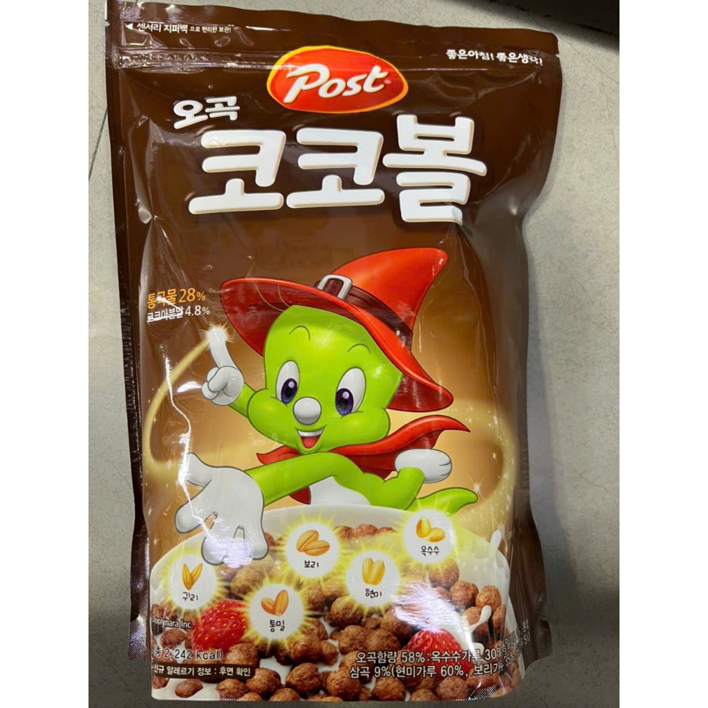 Cocoball CEREAL, KOREAN COCOBALL CEREAL 570G - 오곡 코코볼 | Shopee Malaysia