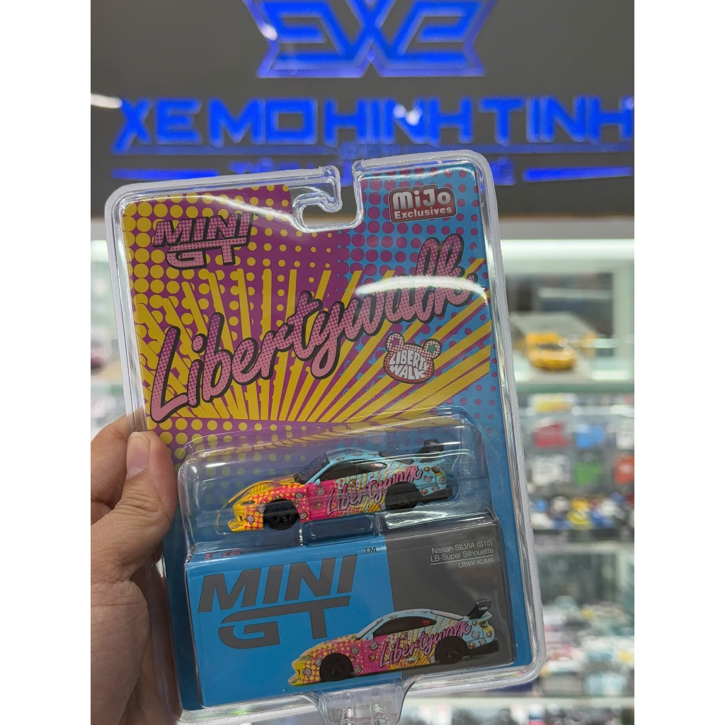 Nissan LB-Super Silhouette S15 SILVIA LB KUMA Card 1:64 Minigt | Shopee ...