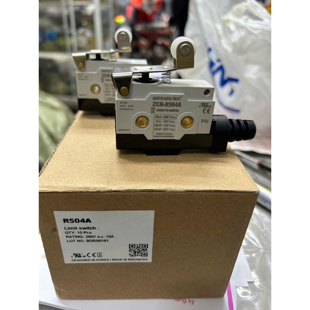 Hanyoung Long lever limit switch with wheels ZCN-R504A | Shopee Malaysia