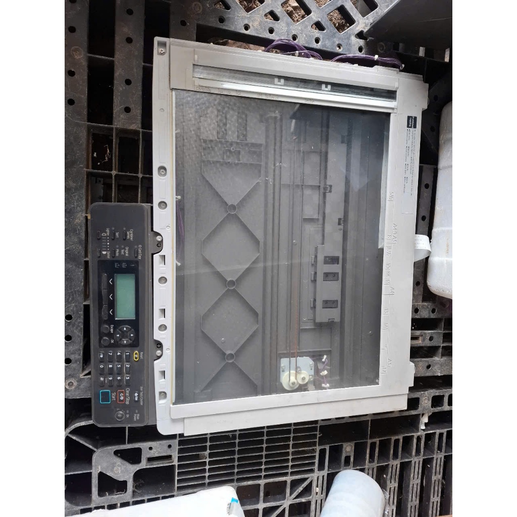 Ricoh 2001 photocopier control screen + keyboard + scanphoto panel set ...