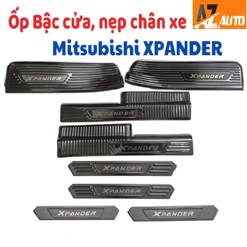 Mitsubishi Xpander 2018–2025 Titanium Door Step Covers and Footsteps ...