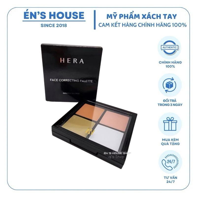 Hera Face Correcting Pallette Skin Tone Correcting Palette 9.9g | Shopee Malaysia