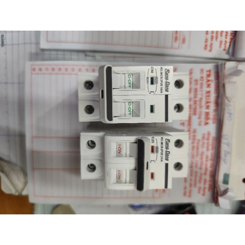 2-phase circuit breaker 10A, 16A, 20A, 25A, 32A, 40A, 50A, 63A Rang Dong | Shopee Malaysia