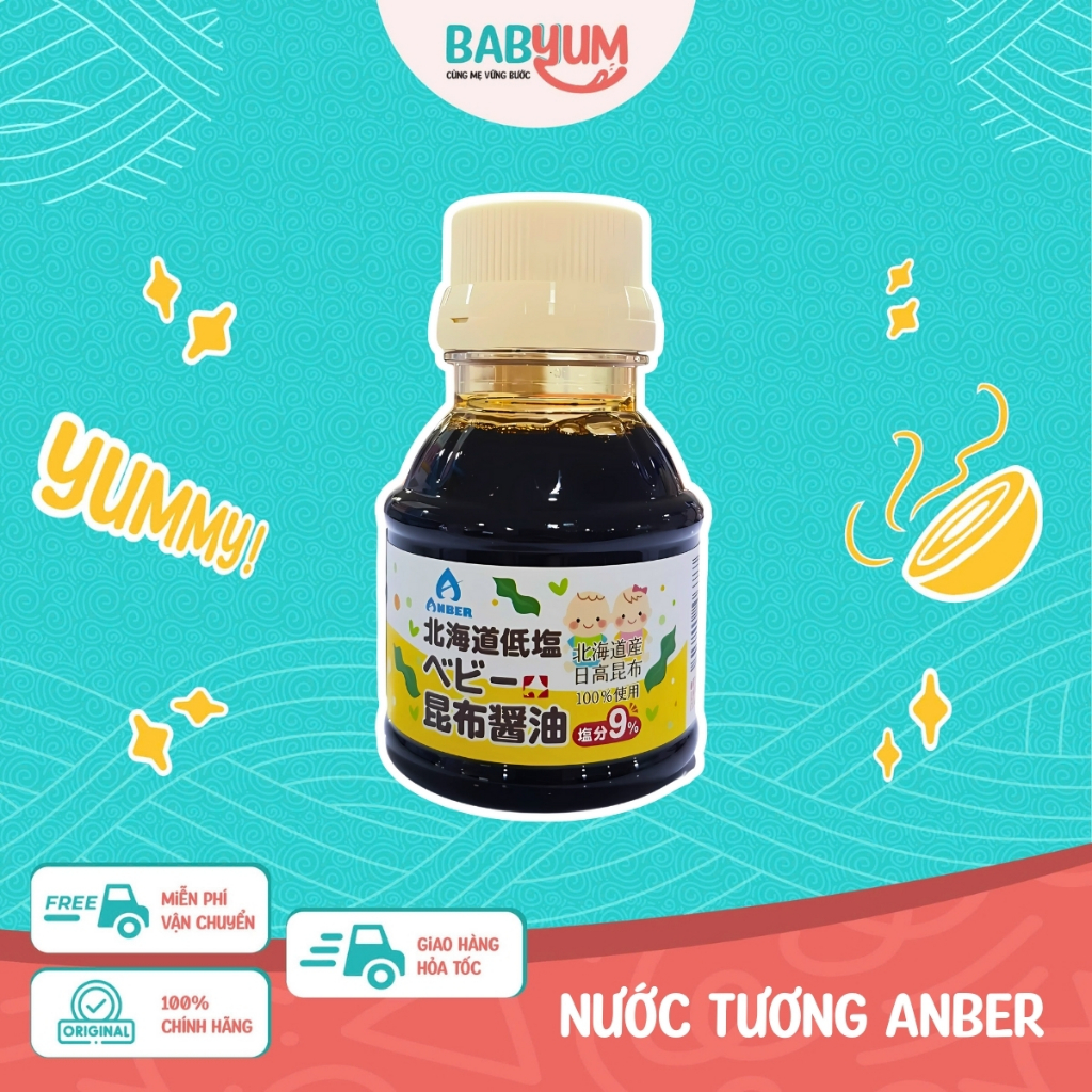 Anber Japanese unsalted kelp soy sauce 100ml | Shopee Malaysia