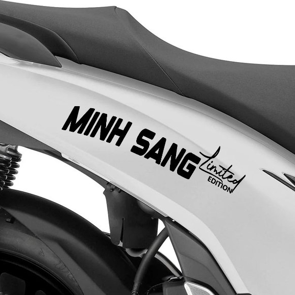 Limited Edition car stickers with names printed, custom car decals ...