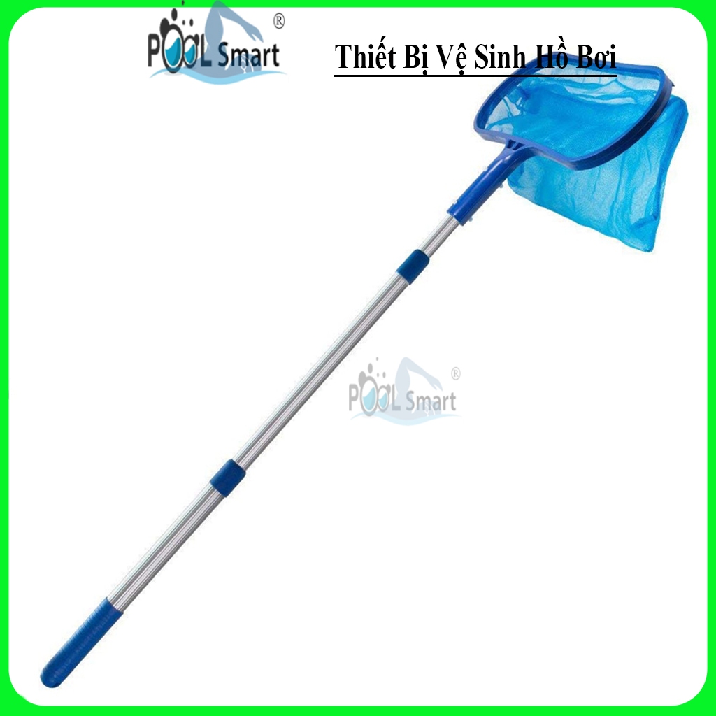 Swimming pool trash racket with deep plastic rim, swimming pool trash ...