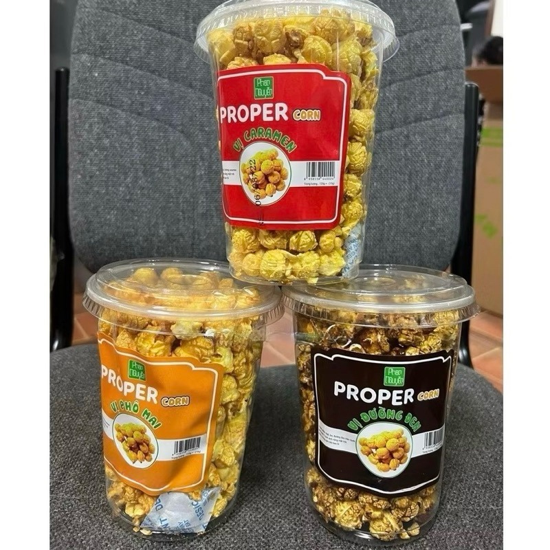 Popcorn - PROPER CORN Flavors Cheese - Caramel - Green Tea Super ...