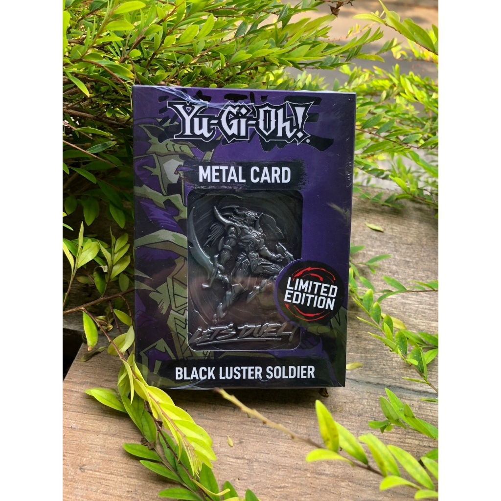 Limited Edition Collectable Metal Card - Black Luster Soldier (genuine ...