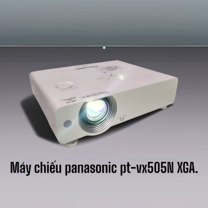 Panasonic projector Pt-vx505N XGA. 5000lm light due to old area, 97% ...